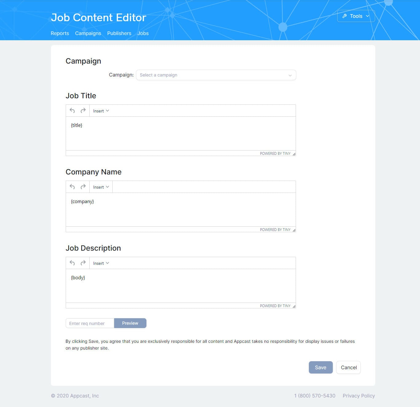 Product Update: Clickcast - Job Content Editor | Appcast